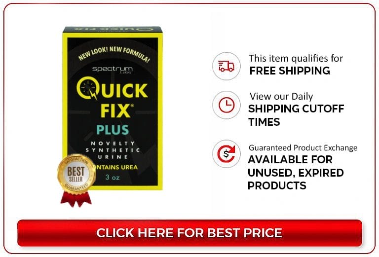 Quick Fix 6.3 Synthetic Urine Review (2024 Updated)